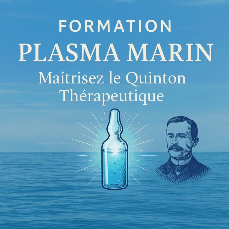 Formation Plasma Marin et Thérapie Quinton e-learning